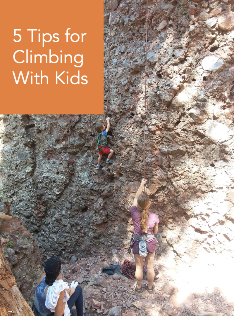 Tips for Climbing with Kids - Nutrition for Climbers